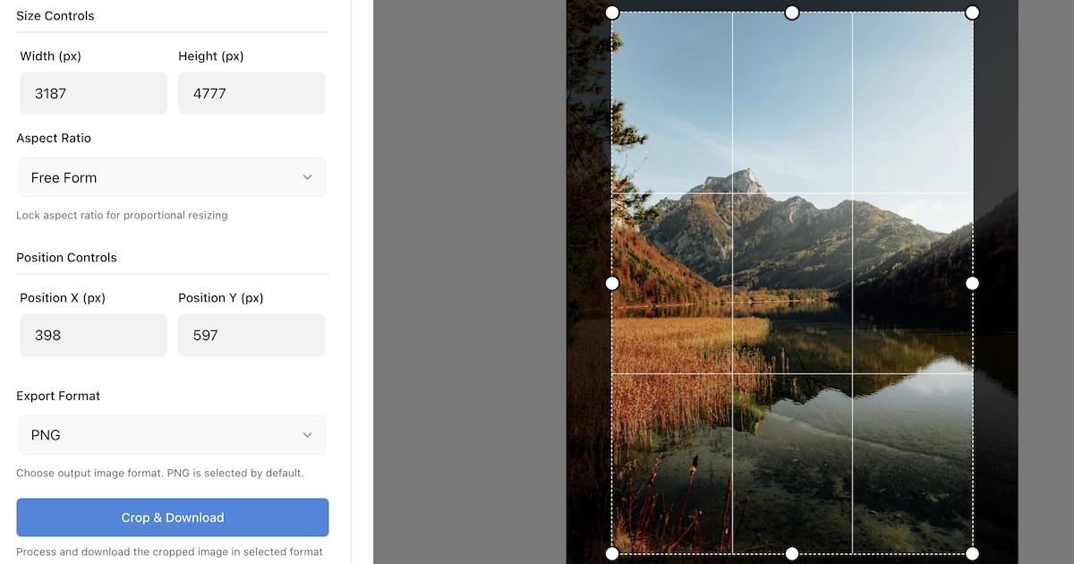 Online Image Cropper – Crop Image Online for Free